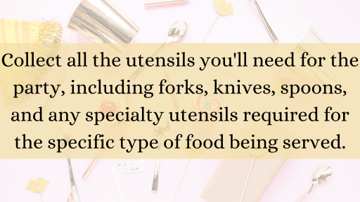 How to display utensils at a party? – HOORAY! YOU'VE ARRIVED!